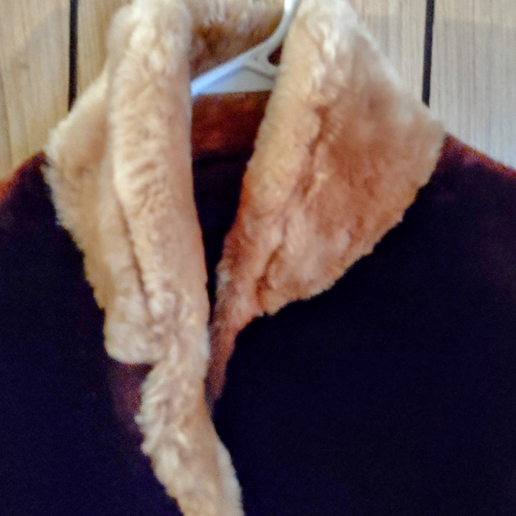 Fur Label Authority Tag | Jackets & Coats | Vintage Chocolate Mouton ...